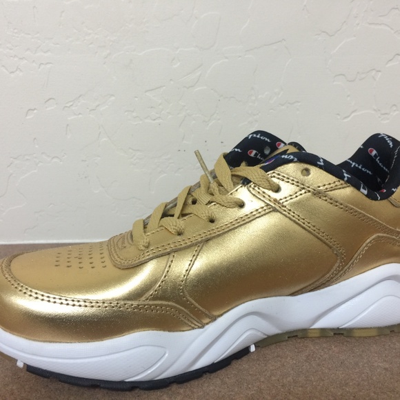 Champion | Shoes | Champion 93 Eighteen Metallic Sneaker Gold | Poshmark